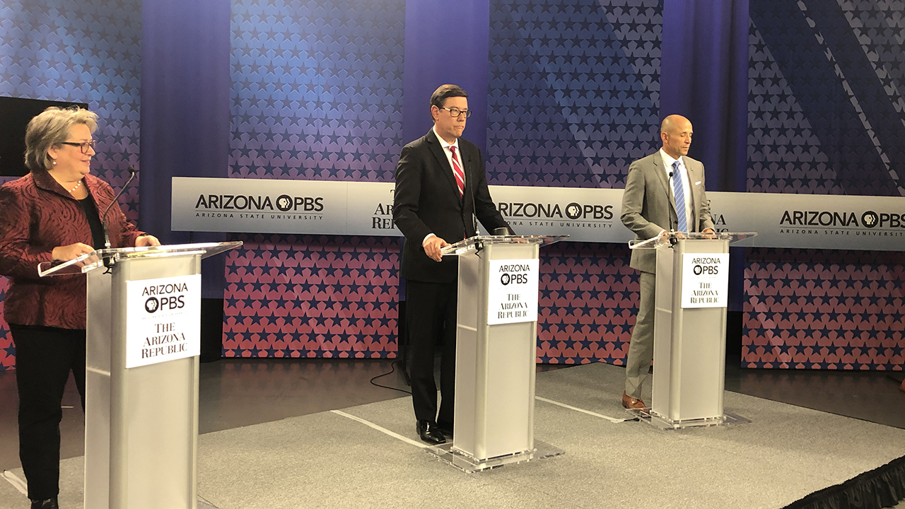 Watch online: Democratic gubernatorial debate - Arizona PBS