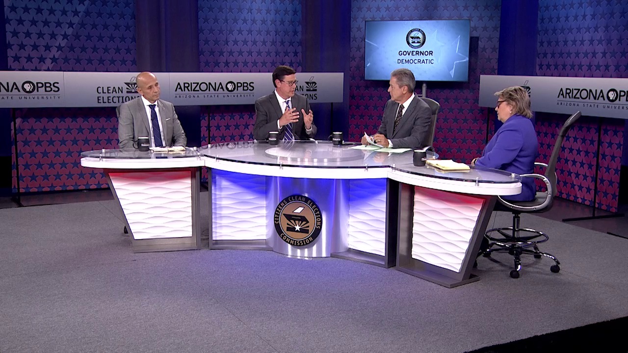 Democratic candidates running for governor debate the issues - Arizona PBS