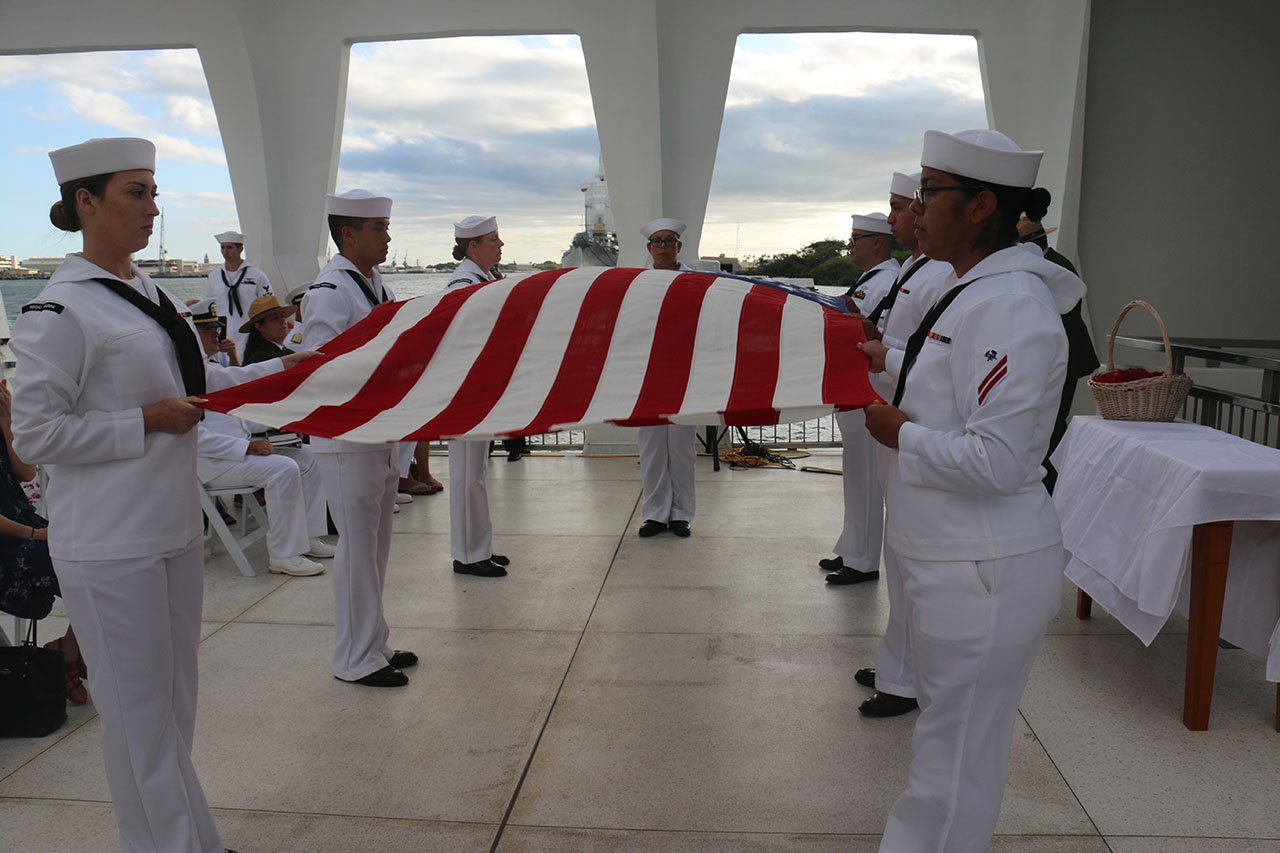 Follow war hero Raymond Haerry Sr.'s final journey to the USS Arizona ...