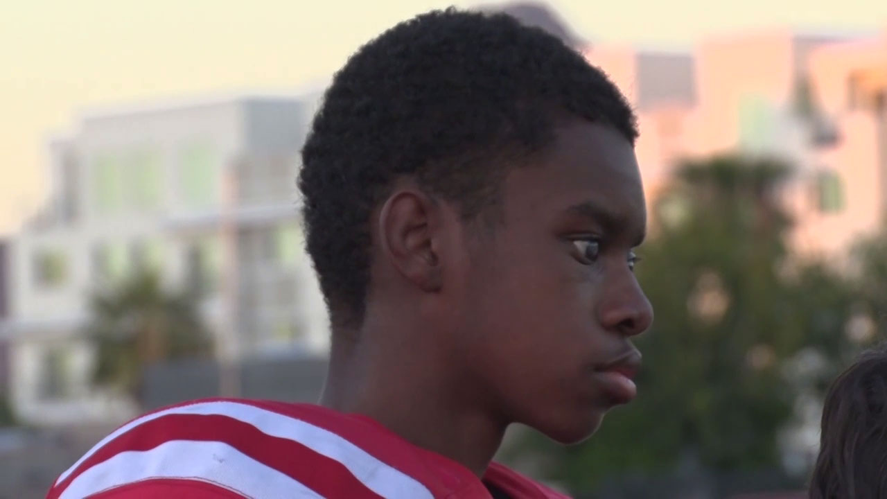 Blind football player - Arizona PBS