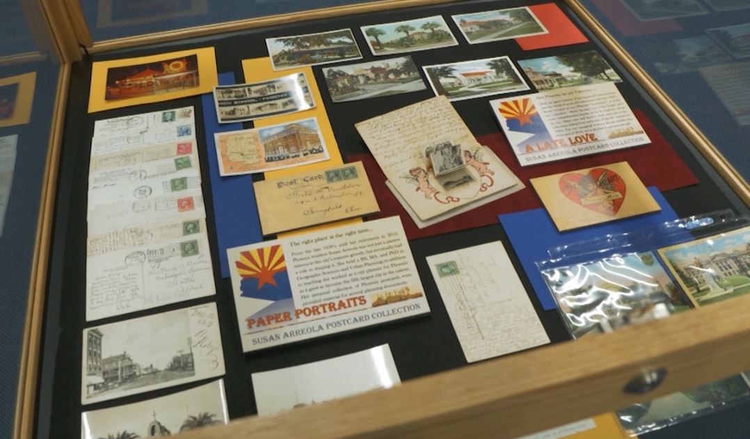 Phoenix library receives unique postcard collection - Arizona PBS