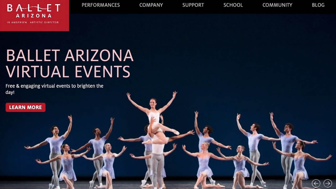 Virtual ballet performances - Arizona PBS