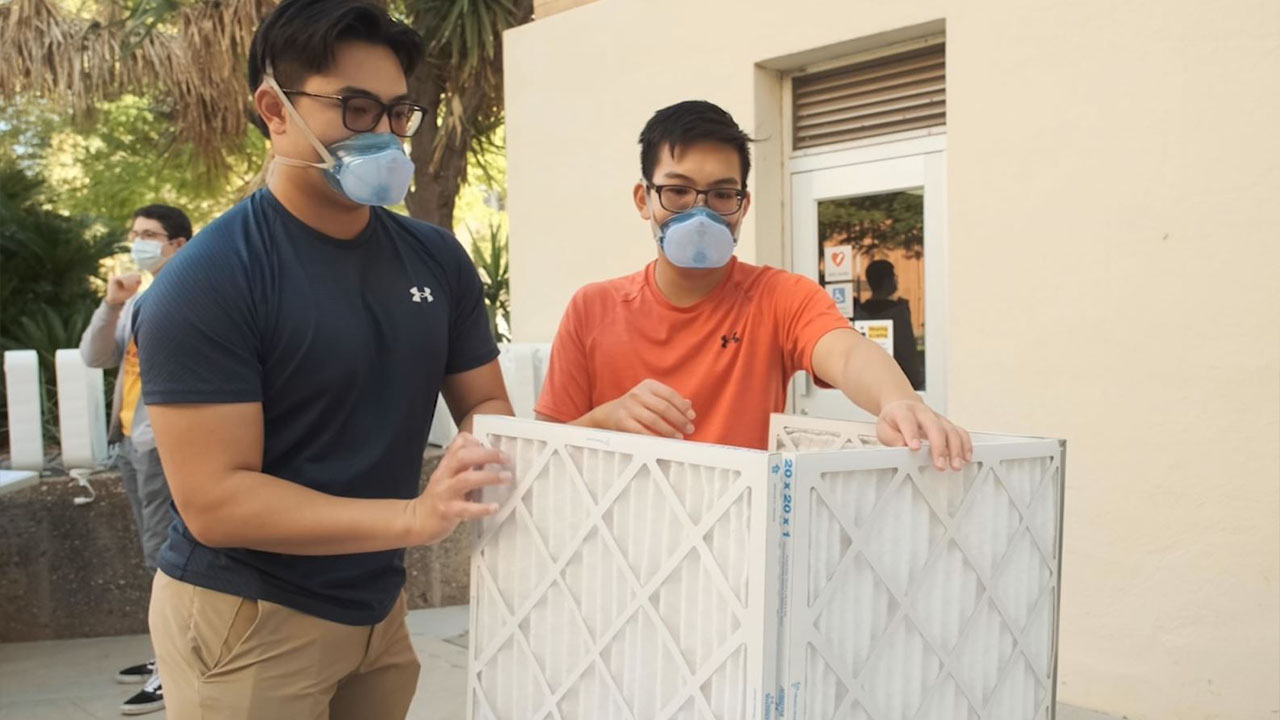 ASU students create DIY air filter - Arizona PBS