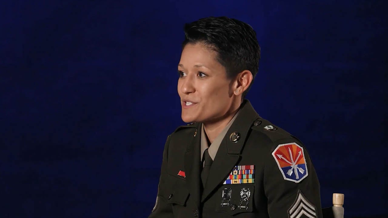 Monique Martinez on serving and recruiting for Arizona Army Guard ...