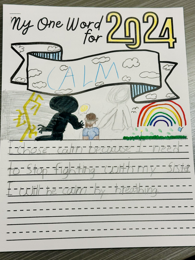 One word: New year goal-setting activity for students - Arizona PBS